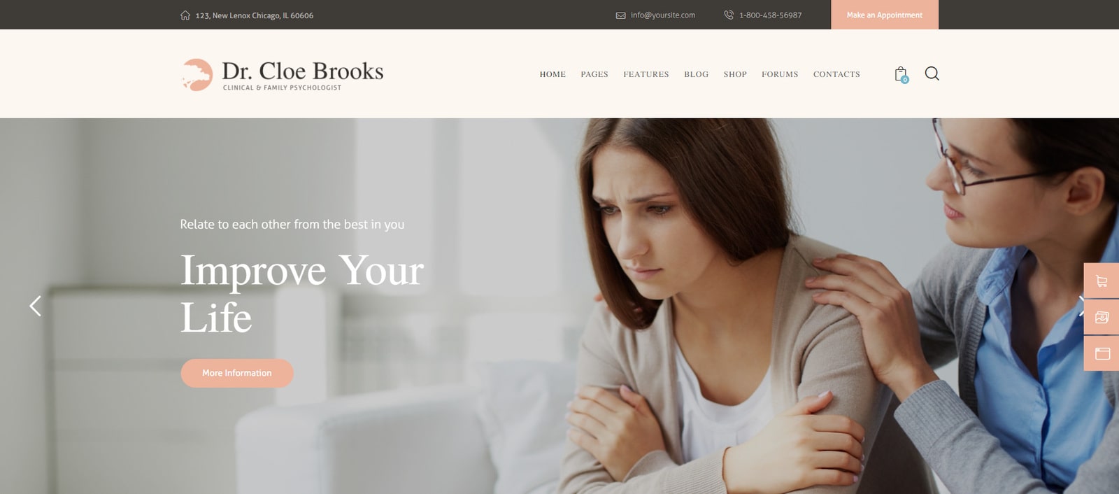 20 Top-Rated Therapist Website Examples & WordPress Themes - Gutenix