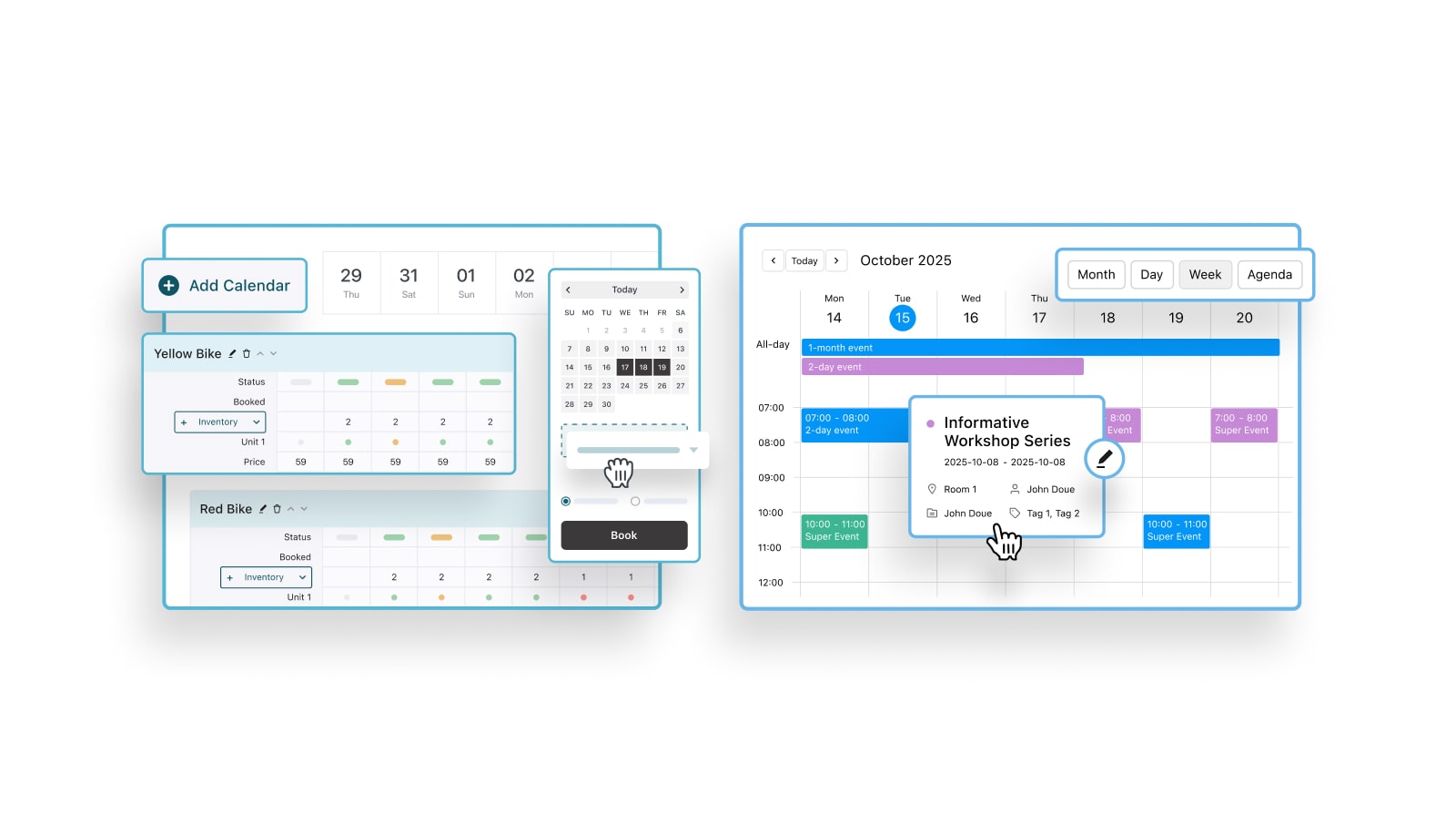 WordPress Booking Calendar with Recurring Events: Easy Setup - Gutenix